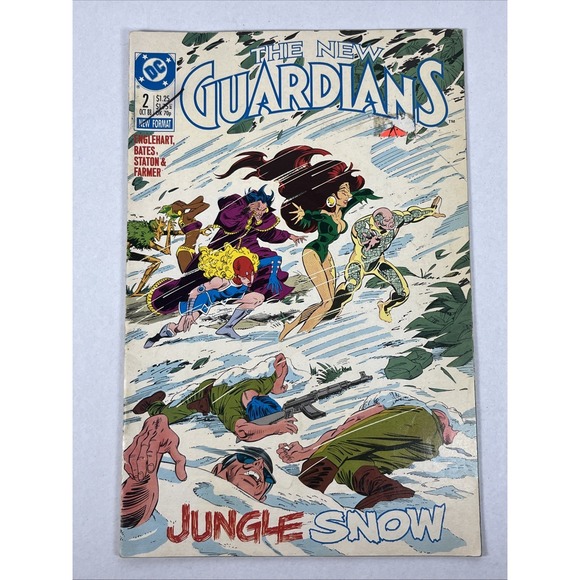 Toys | The New Guardians 2 Comic 1988 Dc Comics Millenium Snowflame ...